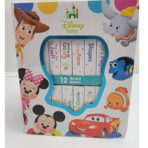 Disney | Toys | Disney Baby Book Blocks 2 3 Books In Set My First ...